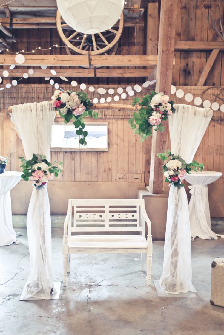 Vintage in Pastelltönen: Die Hochzeit von Jennifer & Philipp