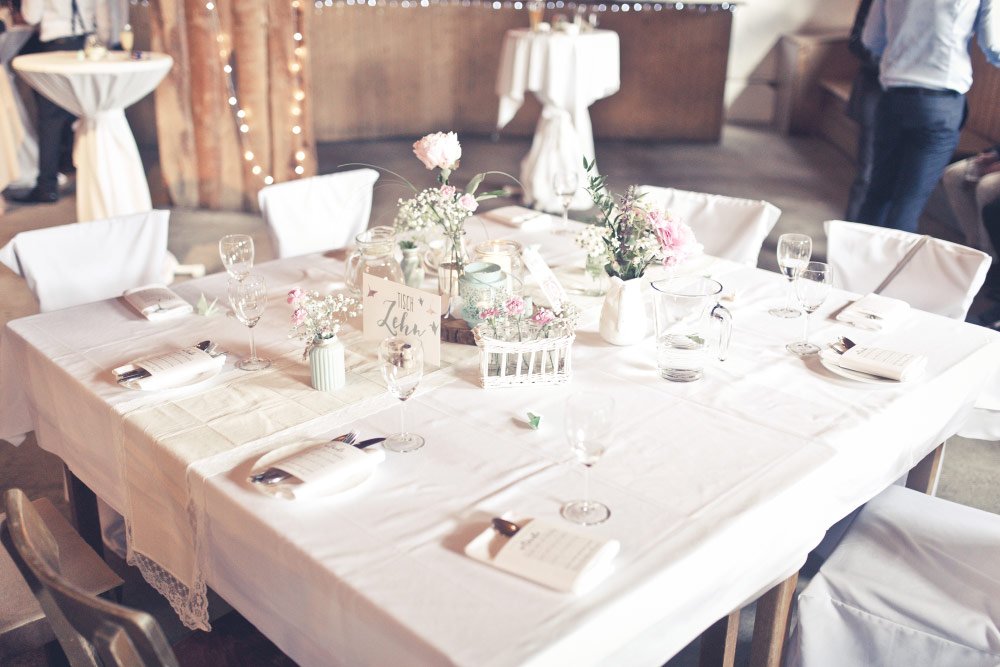 Vintage in Pastelltönen: Die Hochzeit von Jennifer & Philipp